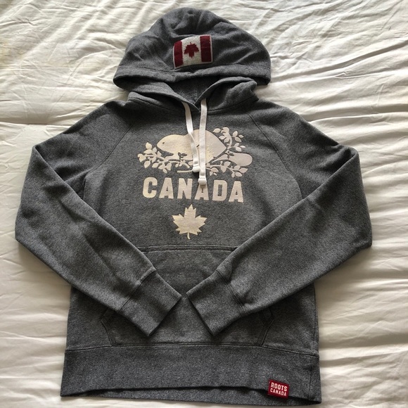Roots | Tops | Grey Roots Canada Hoodie | Poshmark